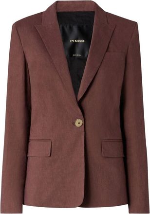 Pinko &Uuml;bergangsjacke PINKO FREDA GIACCA LINO STRETCH GIACCA