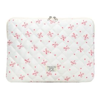 Generic Sacoche &agrave; manches pour ordinateur portable Flower Note, housse de protection pour tablette (rose L)