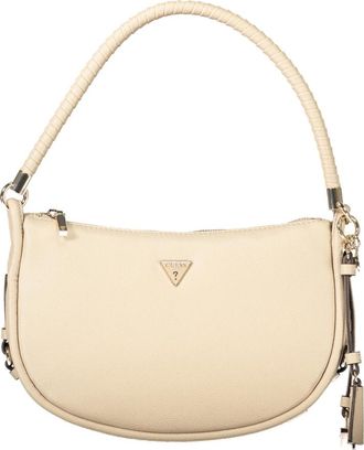 Guess Femme, Sacs, Beige, Taille: ONE Size Sac bandouli&egrave;re avec logo Danya