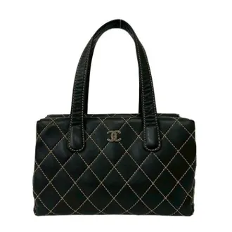 Chanel unisex, Pre-owned, Noir, Taille: ONE Size Pre-owned Sac cabas d&eacute;paule vintage