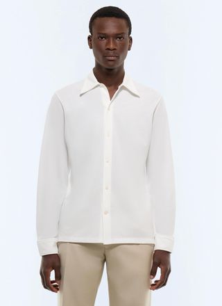 Fursac Chemise en jersey piqu&eacute; de coton - Taille XL - Homme