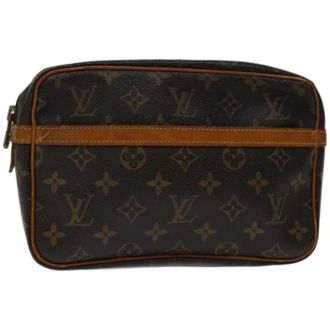 Louis Vuitton Pre-owned Toile pochettes-minaudieres - Femme - Pre-owned - Brun - Taille: ONE Size