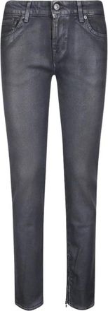 7 For All Mankind Y2K Skinny - - Jeans - Damen - Grau - W27