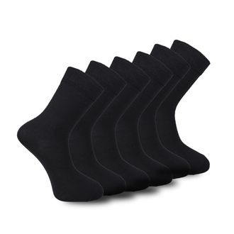 Mud Jeans 5 Paar Premium Business Socken Herren 43-46, Herrensocken Atmungsaktive Baumwolle Komfortabel und Langlebig Anzugsocken f&uuml;r den t&auml;glichen 43-46 Schwar