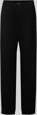 Review Basic Sweatpants mit B&uuml;ndchen am Saum und seitlichen Taschen