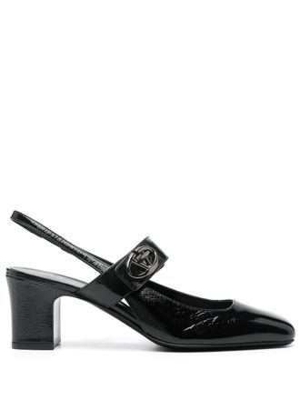 Valentino Garavani VLogo Locker Pumps 60mm - Schwarz
