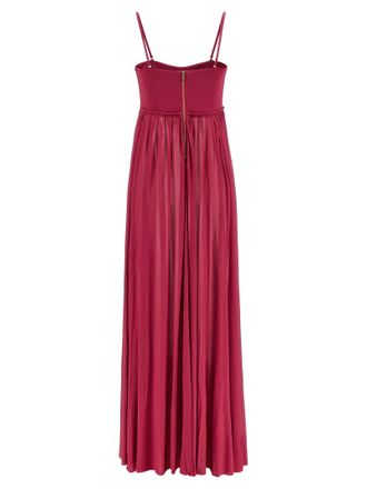 Zimmermann Womens Fuchsia Viscose Long Dress