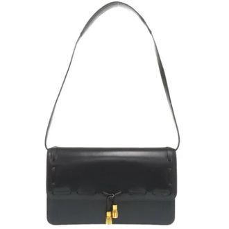 Herm&egrave;s Pre-owned Leder Schultertasche - - Pre-owned - Damen - Schwarzk - ONE SIZE