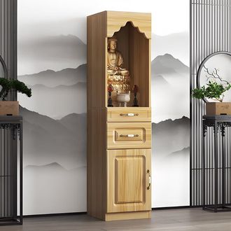 Generic Buddhistischer Hausaltar, Schreintisch, pers&ouml;nlicher Buddha-Schrank, chinesischer Meditationstisch mit Schublade, antike Opfertische f&uuml;r Tempel und Pr