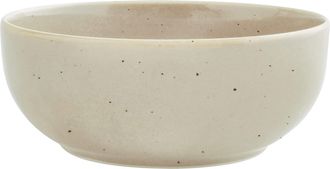 Kahla Homestyle Schüssel 16 cm natural cotton cremefarbenes Geschirr aus Porzellan mit Steingut- und Keramiklook Suppenschale und Salatschale Buddha-Bowl Po