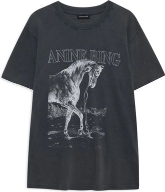 Anine Bing T-shirt Lili Horse Anine Bing
