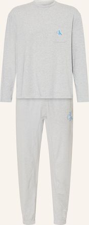 Calvin Klein Schlafanzug Monogram grau