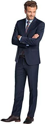 Club of Gents Andy SS, Vestes de Costume Homme,Bleu (Blau 62), 110