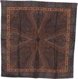 Chanel Pre-owned Scarf - Femme - Pre-owned - Brun - Taille: ONE Size