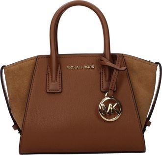 Michael Kors Avril Femmes Sac &agrave; main marron/cuir de bagage