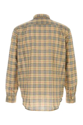 Burberry Sandipcheck Exterior: Cotton Camicie Shirt