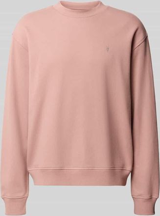 AllSaints Sweatshirt mit Logo-Stitching Modell asher crew