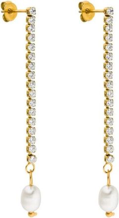 Purelei Ohrringe - Ohrh&auml;nger Shimmering Pearl - Gr. unisize - in Gold - f&uuml;r Damen