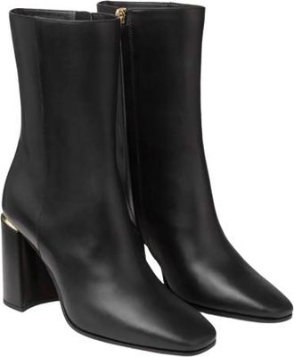 Jimmy Choo London Black Leather Loren Boots Size 37.5