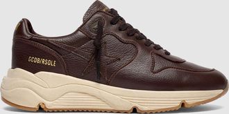 Golden Goose Baskets Homme Running Sole Dark Brown