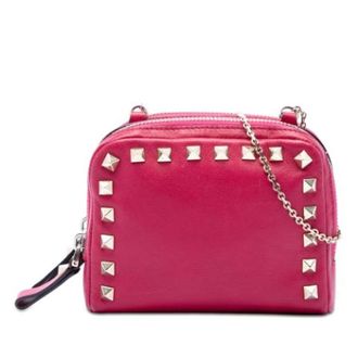 Valentino Pre-owned Sac bandouli&egrave;re clout&eacute; - Femme - Pre-owned - Rose - Taille: ONE Size