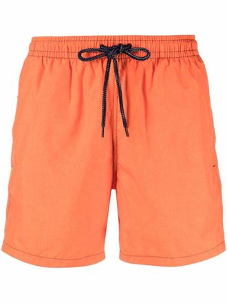 Drumohr short &agrave; imprim&eacute; voilier - Orange