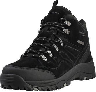 Skechers Herren Relment Pelmo Wanderstiefel, Schwarz, 42.5 EU