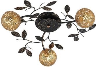 Lucande Lucande - Plafonnier à intensité variable Evory en métal pour salon & salle à manger