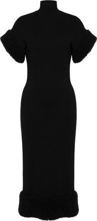 Moschino Femme, Robes, Noir, Taille: 38 FR Knitted Dress