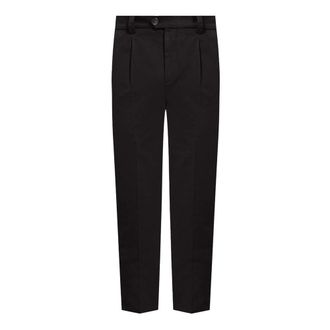 Brunello Cucinelli Homme, Pantalons, Noir, Taille: XL Pantalon Droit Court