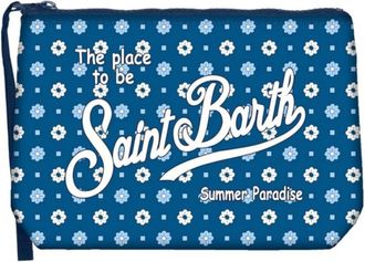 MC2 Saint Barth Femme, Sacs, Bleu, Taille: ONE Size Pochettes