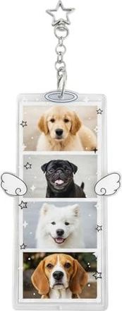 Generico Pendentif photo | Adorable soutien-gorge transparent | Adorable -sept pour neuf | &eacute;l&eacute;ment d&eacute;coratif modifiable avec couvercle de protection quadruple 