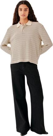 Designers Remix Collection Femme, Tops, Beige, Taille: 40 FR Emma Polo