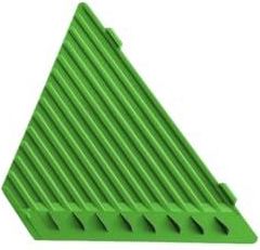 GSD Pommes Frites Einsatz zum Schneiden aus Kunststoff in der Farbe Gr&uuml;n, Gr&ouml;&szlig;e: 2 bis 3 mm, 90023