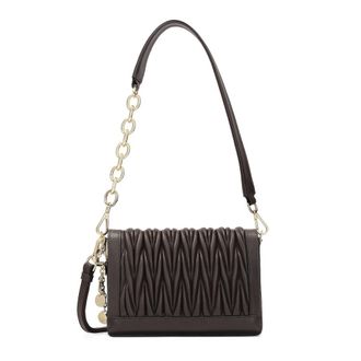 Kazar Femme, Sacs, Brun, Taille: ONE Size Sac marron fonc&eacute; matelass&eacute; &agrave; motif