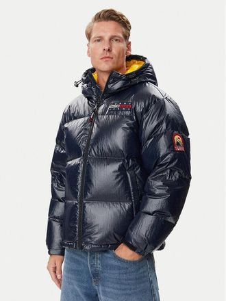 Tommy Jeans Daunenjacke Alaska DM0DM23894 Dunkelblau Relaxed Fit