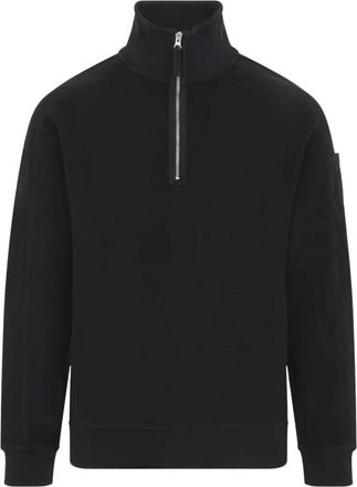 C.P. Company C.p. Company - SweaT-shirt Polo - Homme - Sweatshirts et sweats &agrave; capuche - Noir - Taille: L