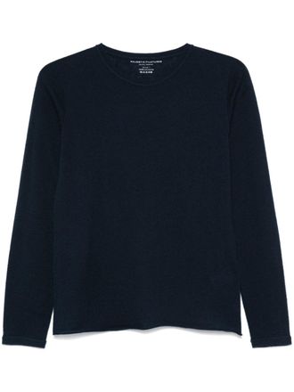 Majestic Filatures Pullover aus Kaschmir - Blau