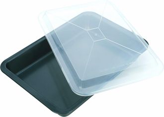 Tescoma Delicia Backblech Tief, 33 X 23 cm, mit Kunststoffdeckel