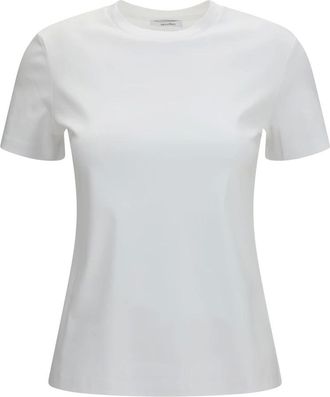 Max Mara T-shirt en coton Donata - Femme - Tops - Blanc - Taille: 42 FR