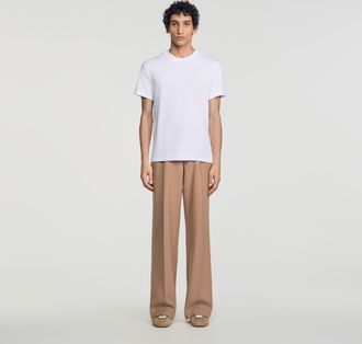 Sandro T-shirt en coton &agrave; logo