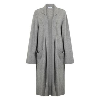 Malo Cashmere Cardigan - - Knitwear - Damen - Grau - XS