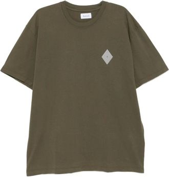 Amish unisex, Tops, Vert, Taille: S T-shirt en jersey avec logo