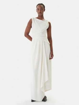 Eleh Abendkleid SS260237 Wei&szlig; Regular Fit