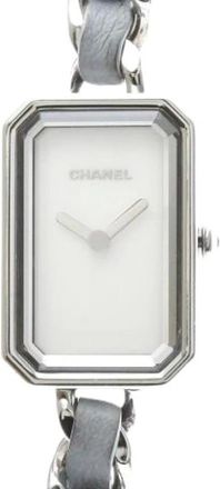 Chanel Pre-owned Premiere H4327 Montre-bracelet - Femme - Pre-owned - Blanc - Taille: ONE Size