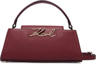 Karl Lagerfeld Handtasche KARL LAGERFELD B4W30207 Dunkelrot