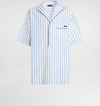 Dolce & Gabbana Striped Poplin Shirt - Mann Hemden n/d 41