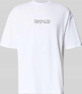 Pegador Oversized T-Shirt mit Label-Print Modell Ramon