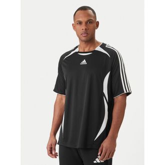 adidas T-Shirt adicolor Teamgeist KD5854 Schwarz Regular Fit