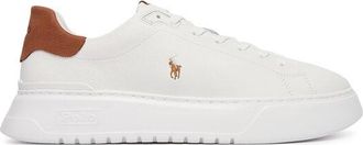 Polo Ralph Lauren Sneakers RLite Court Tumbled 809P07170001 Wei&szlig;